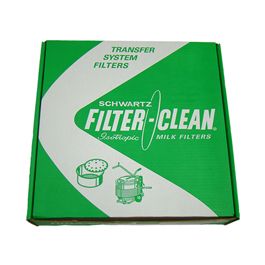 Tuffy Milk Filter Disk 12.5" – 100-Pack for Dairy Filtration