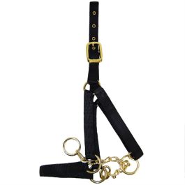 Nylon Control Cow Halter – Chain Chin Strap, Adjustable