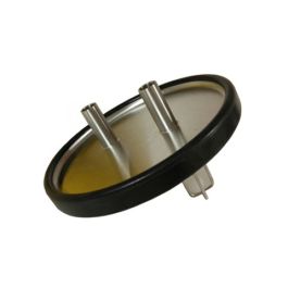 5/8" Stainless Trap Lid w/ Gasket & Checkball – Straight