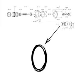 Top Dome Filter O-Ring – Sentinel 350/500 Vacuum Controller