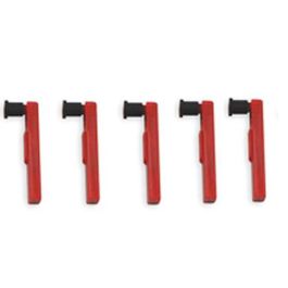 RED PEN FOR CHART RECORDER (5 PK) .40" NIB LENGTH