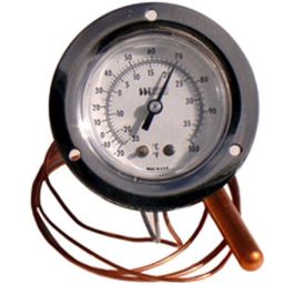 Bulk Tank Thermometer 3.5" Dial w/ 5' Tube