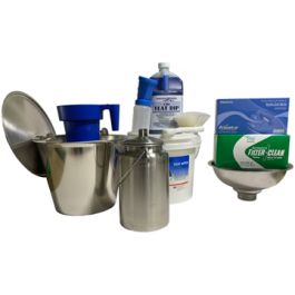 Heavy‑Duty Hand Milking Starter Kit for Goats