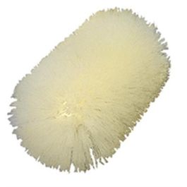Bulk Tank Brush – 5.5" × 9" White Nylon