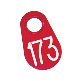 Nylon Neck Tag - Numbered